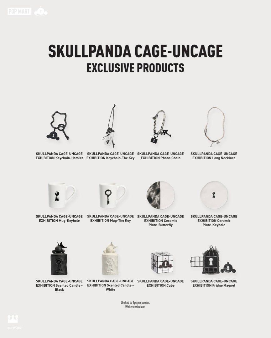 [HTB/WTS/WTT] SKULLPANDA Cage-Uncage Exclusive Products, Hobbies & Toys ...