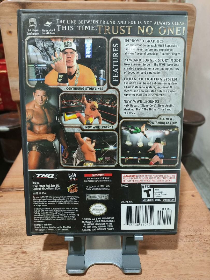 WWE Day of Reckoning 2 - Nintendo GameCube (CIB), Video Gaming, Video ...