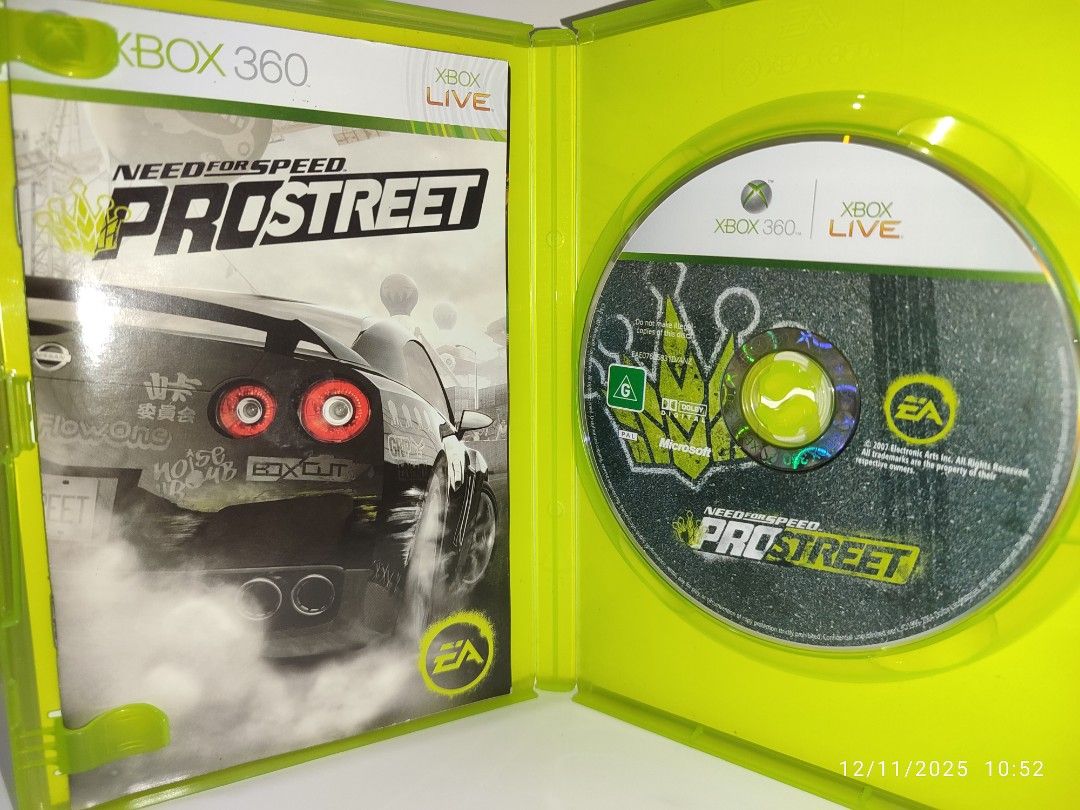 XBOX 360 - Need for Speed ProStreet (PRE-OWNED) "OPEN REGION", Video ...