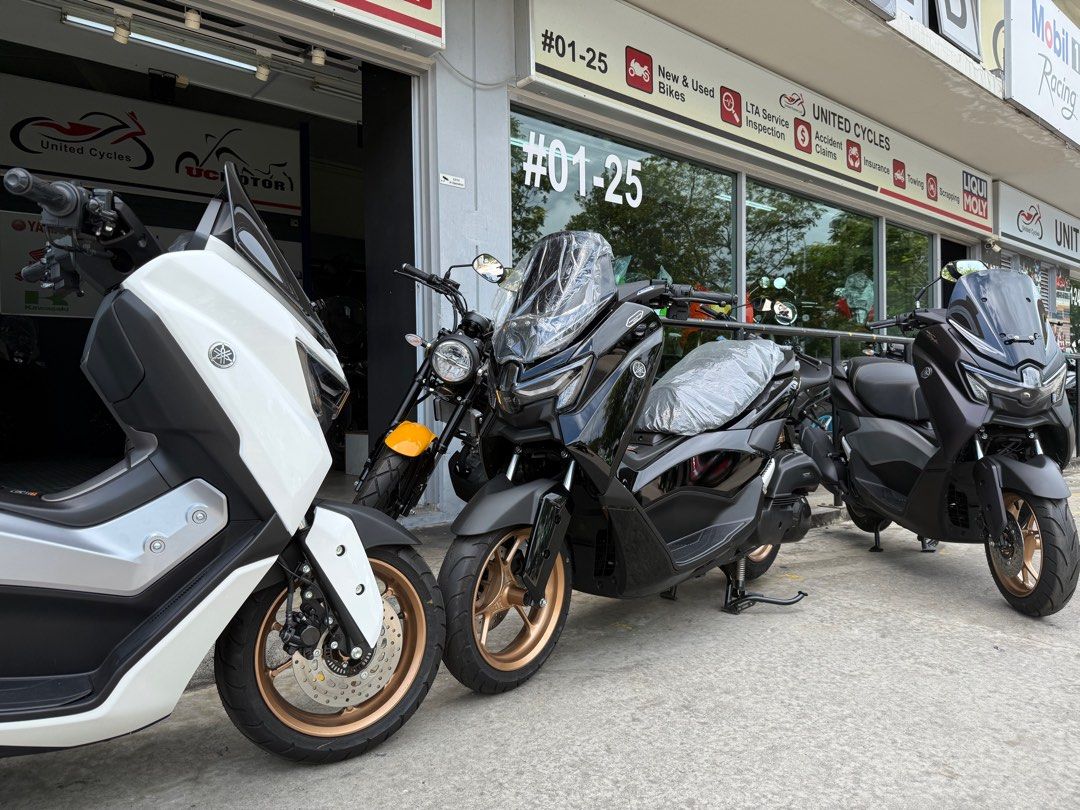 YAMAHA NMAX TURBO NEW ARRIVED, Motorcycles, Motorcycles for Sale, Class ...