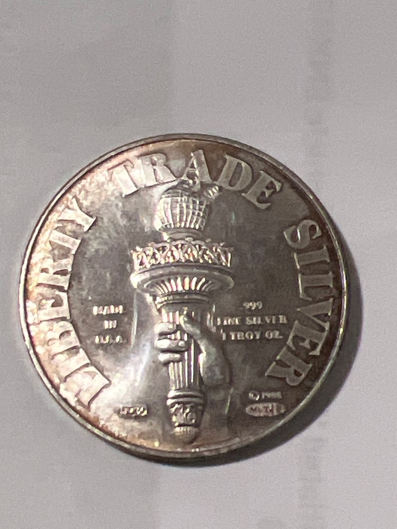 1985 Liberty Trade Silver Coin, Hobbies & Toys, Memorabilia ...
