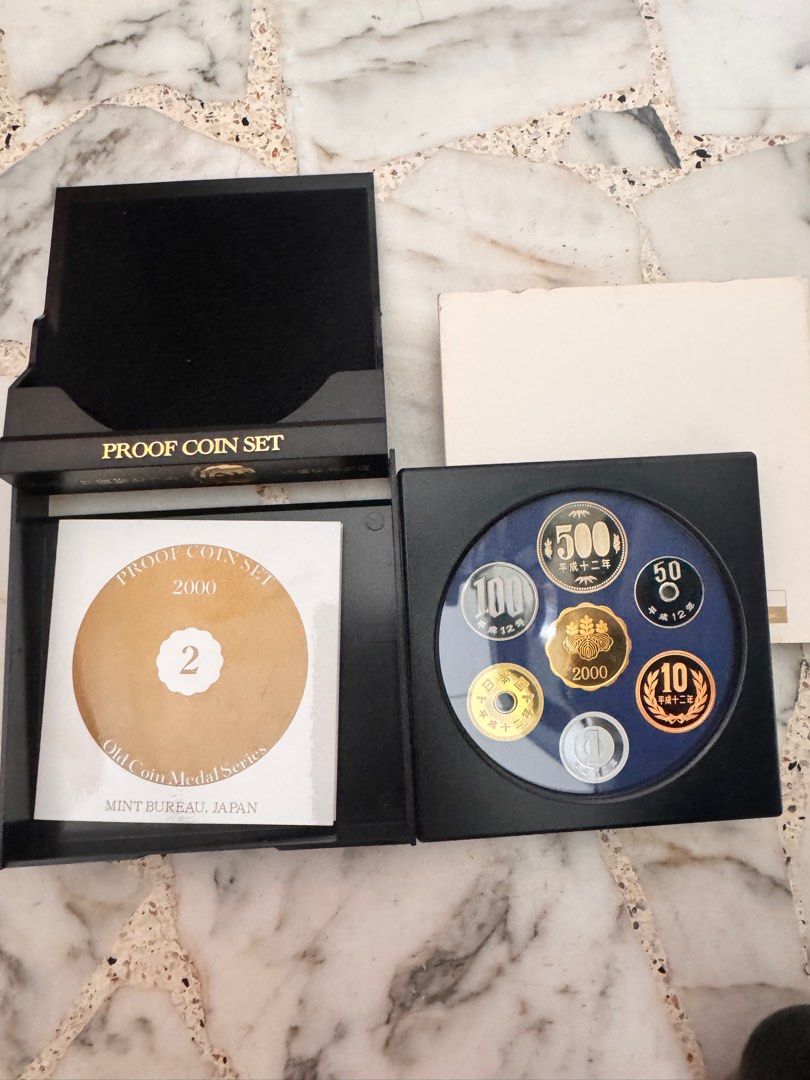 2000 Japan Mint Bureau Proof Coin Set, Hobbies & Toys, Memorabilia ...