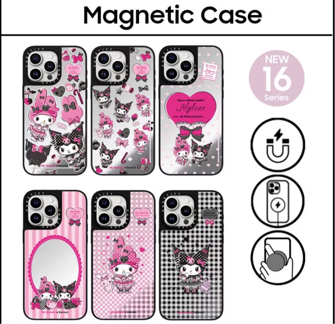 [$20] Sanrio MagSafe Casetify Phone Case My Melody Kuromi, Mobile ...