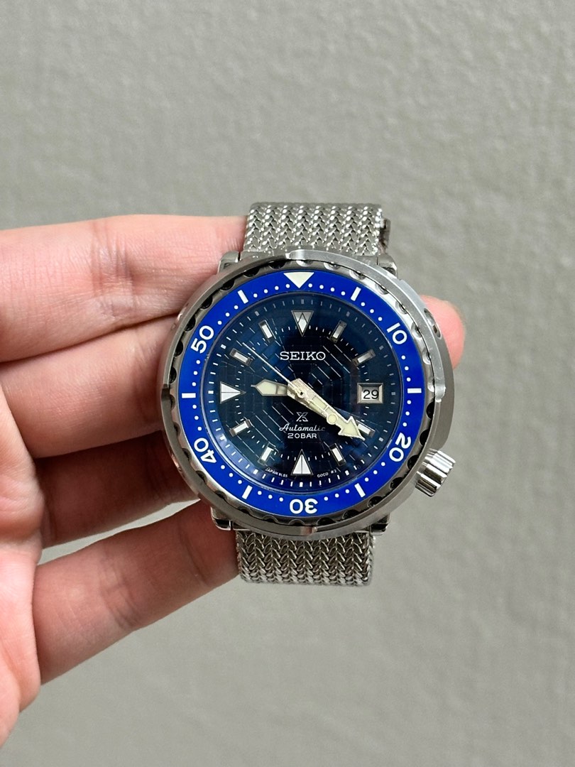 Seiko Tuna MOD - Addiesdive Tuna, Men's Fashion, Watches & Accessories ...