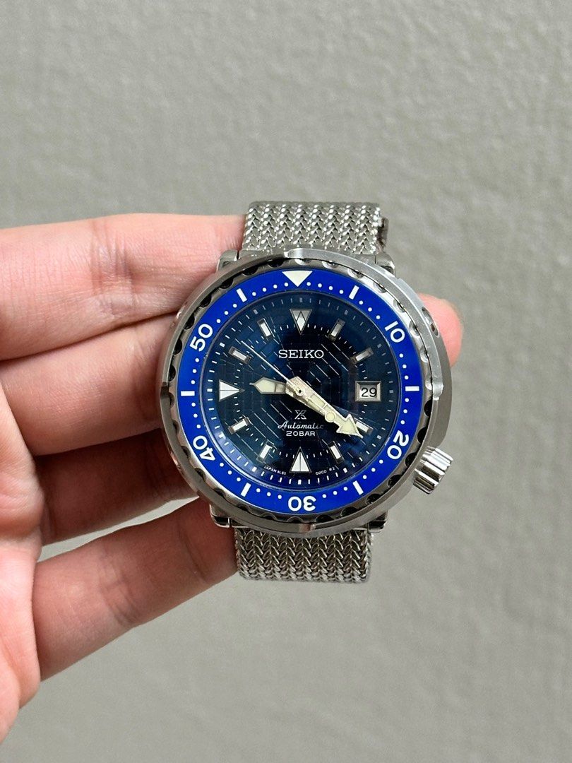 Seiko Tuna MOD - Addiesdive Tuna, Men's Fashion, Watches & Accessories ...