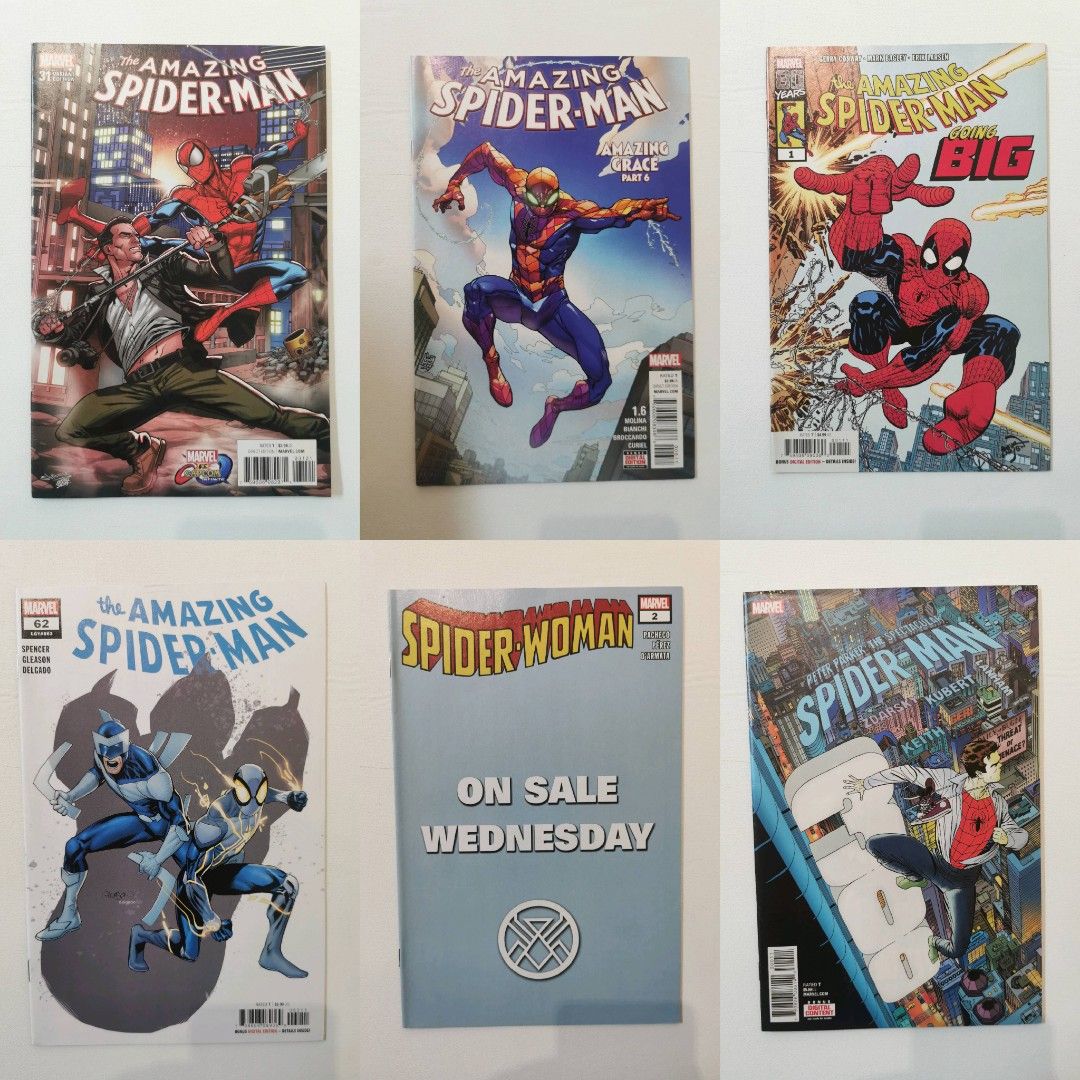 Amazing spiderman assorted issues from marvel comics, Hobbies & Toys ...