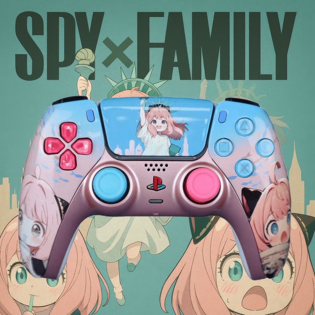🔥 (Pre-Order + Svs) Anya Forger Spy X Family Custom PS5 Controller ...