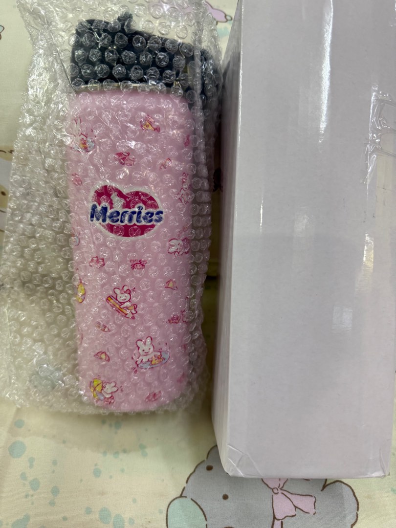 Brand New Box Merries Bunny Bottle Limited Edition RM35 only, Furniture ...