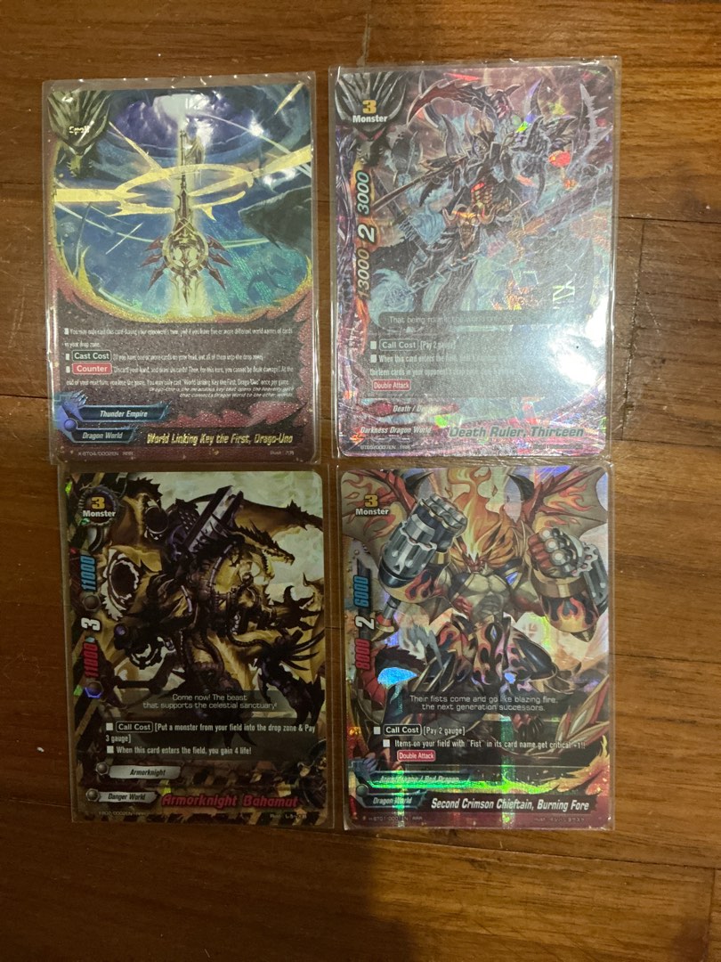 Buddyfight Trading Cards 3R cards, Hobbies & Toys, Toys & Games on ...