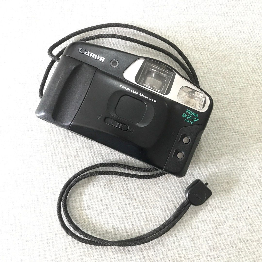 Vintage 1994 Canon Prima BF-7 Date Snappy LX 35mm Film Camera ...