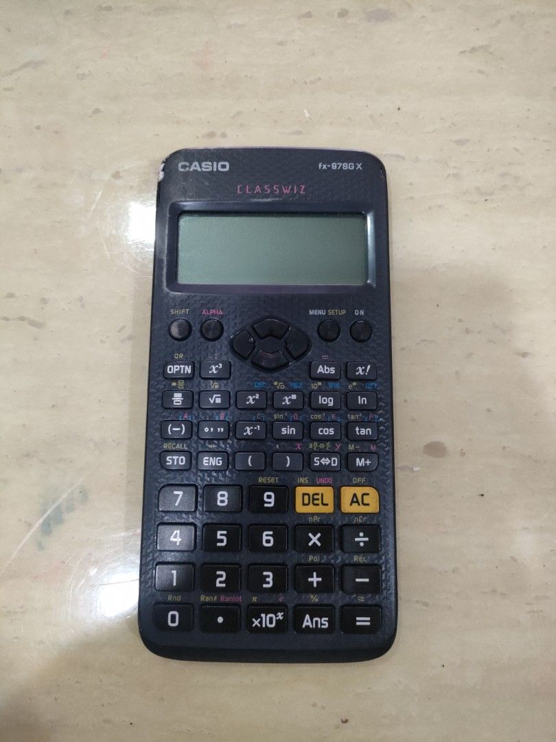 Casio fx-97SG X Scientific Calculator, Hobbies & Toys, Stationery ...
