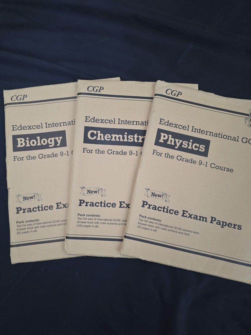 CGP Edexcel IGCSE Practice Exam Papers, Hobbies & Toys, Books ...