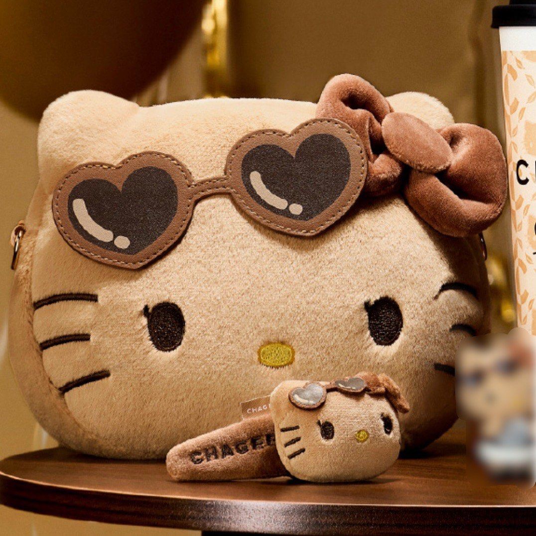 Chagee x Hello Kitty Bag AND Hairclip Bundle, Hobbies & Toys ...