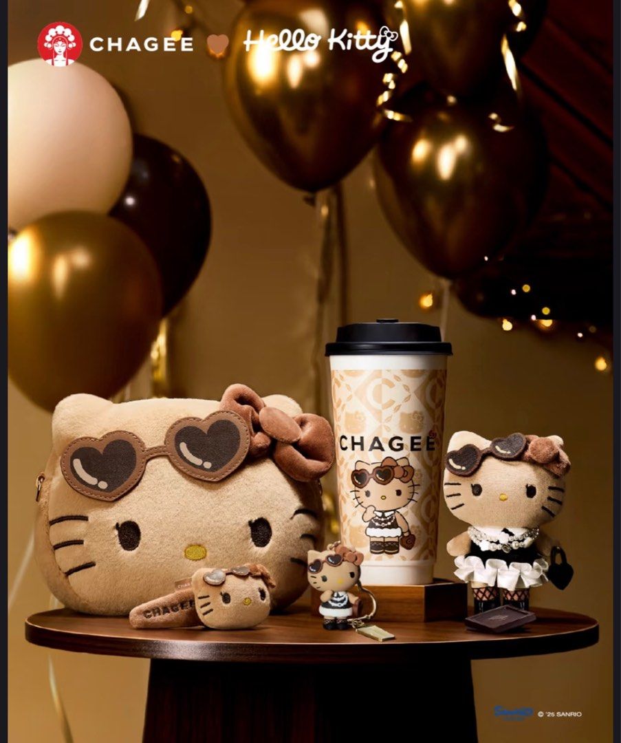 Chagee x Hello Kitty Handbag / Pin , Hobbies & Toys, Toys & Games on ...