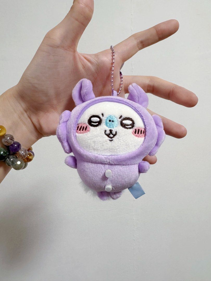 Chiikawa - Pjyamas Momonga Plushie Keychain, Hobbies & Toys, Toys ...
