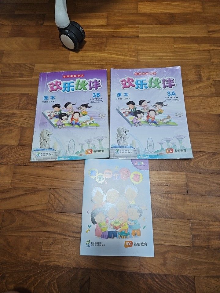 Chinese textbook 3A and 3B plus book, Hobbies & Toys, Books & Magazines ...