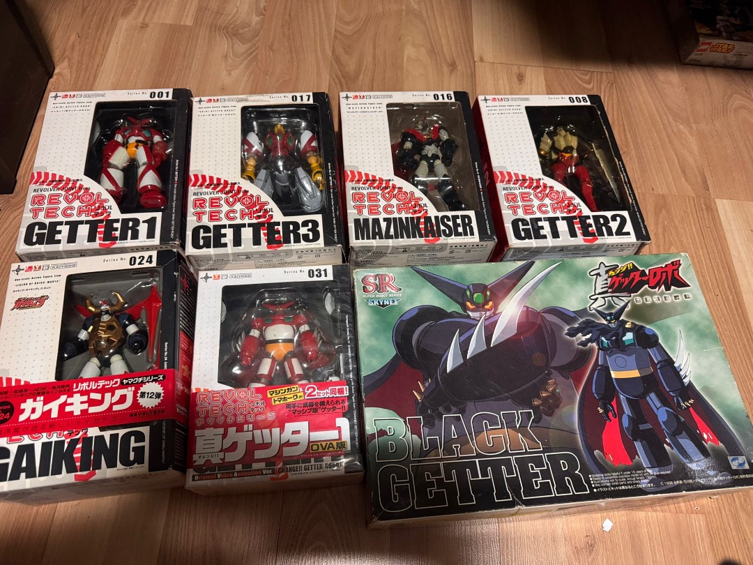 [Christmas Special Sale] Revoltech Getter Robo Action Figures - Various ...