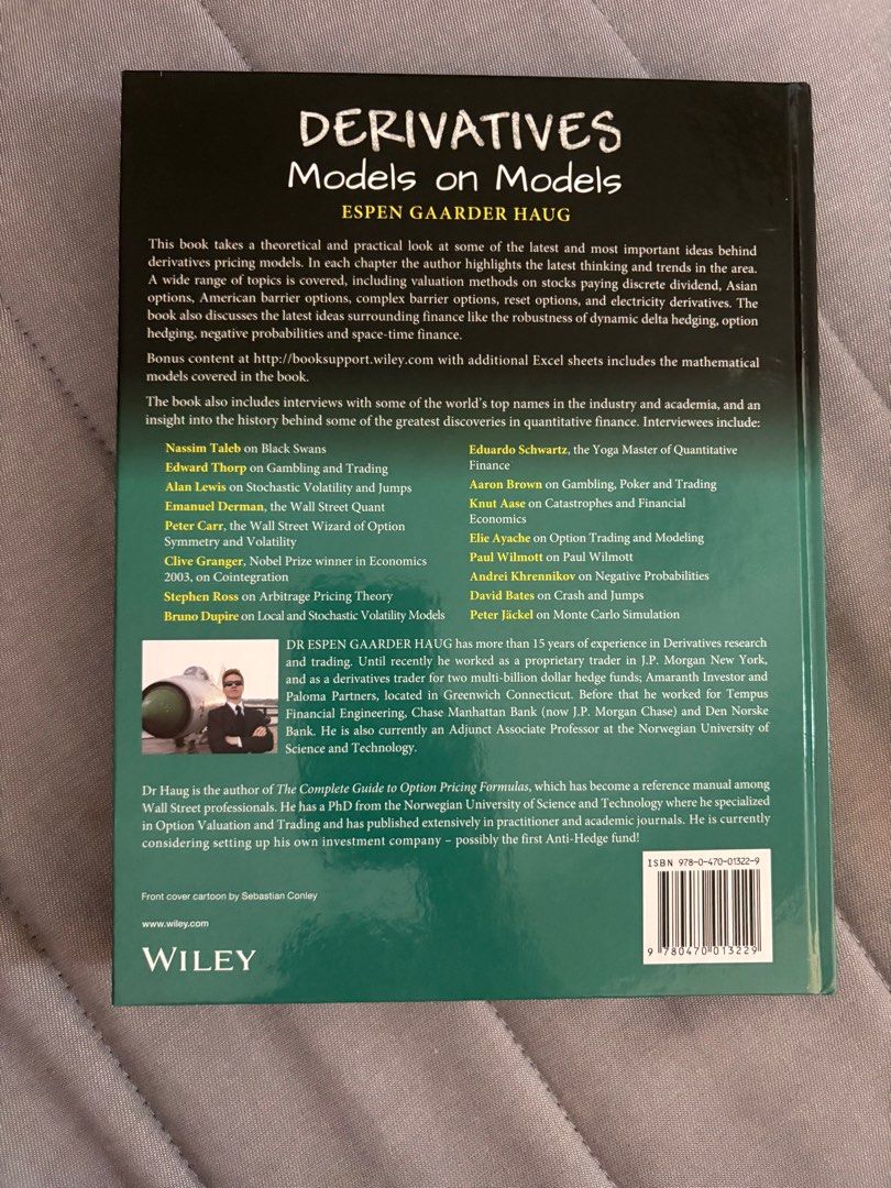 Derivatives: Models on Models by Espen Gaarder Haug, Hobbies & Toys, Books & Magazines ...