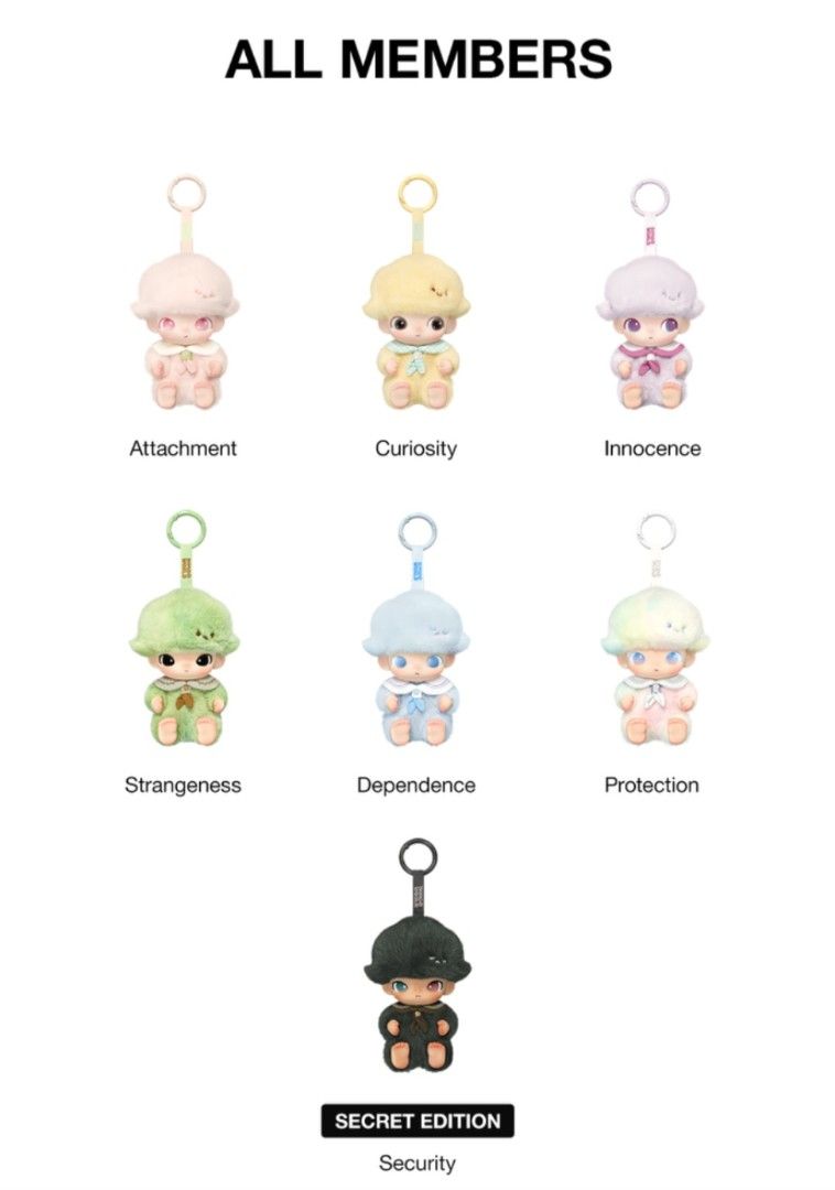 Dimoo Journey of New Life series - Vinyl plush pendant blind box ...