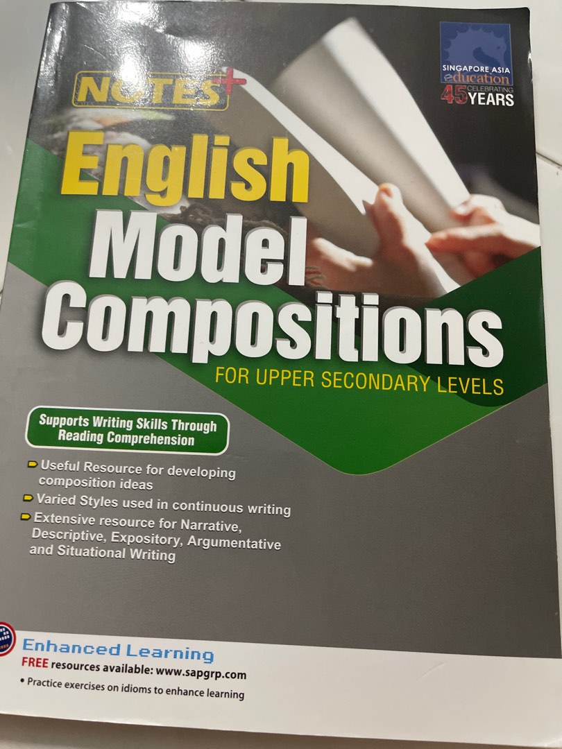 English Model Compositions for Upper Secondary Levels, Hobbies & Toys ...