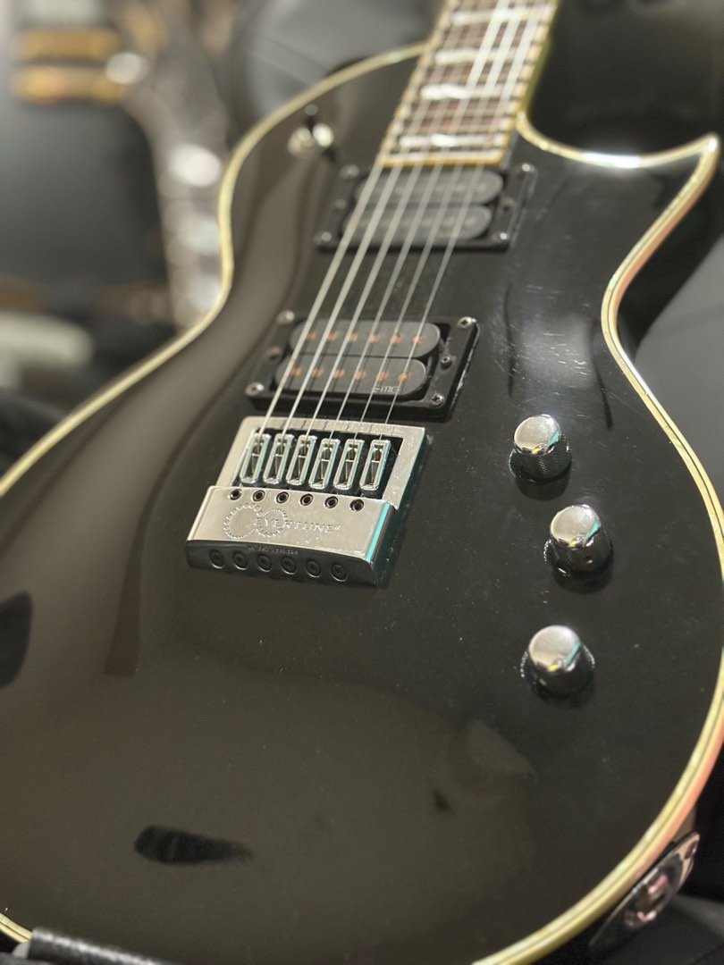 ESP LTD EC-1000 Electric Guitar - Black MIK, Hobbies & Toys, Musical ...