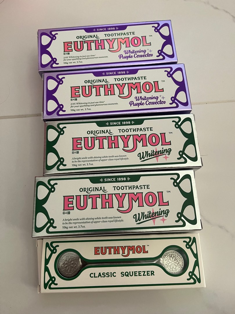 Euthymol Whitening Toothpaste - New, Beauty & Personal Care, Oral Care ...