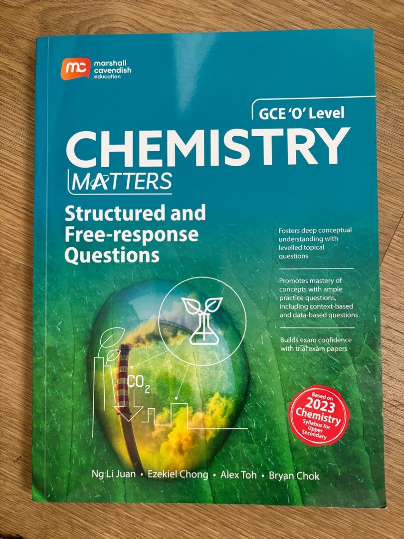 GCE 'O' Level Chemistry Matters Structured Questions, Hobbies & Toys ...