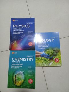O Level Biology, Chemistry, Physics Matters Textbooks, Hobbies & Toys ...