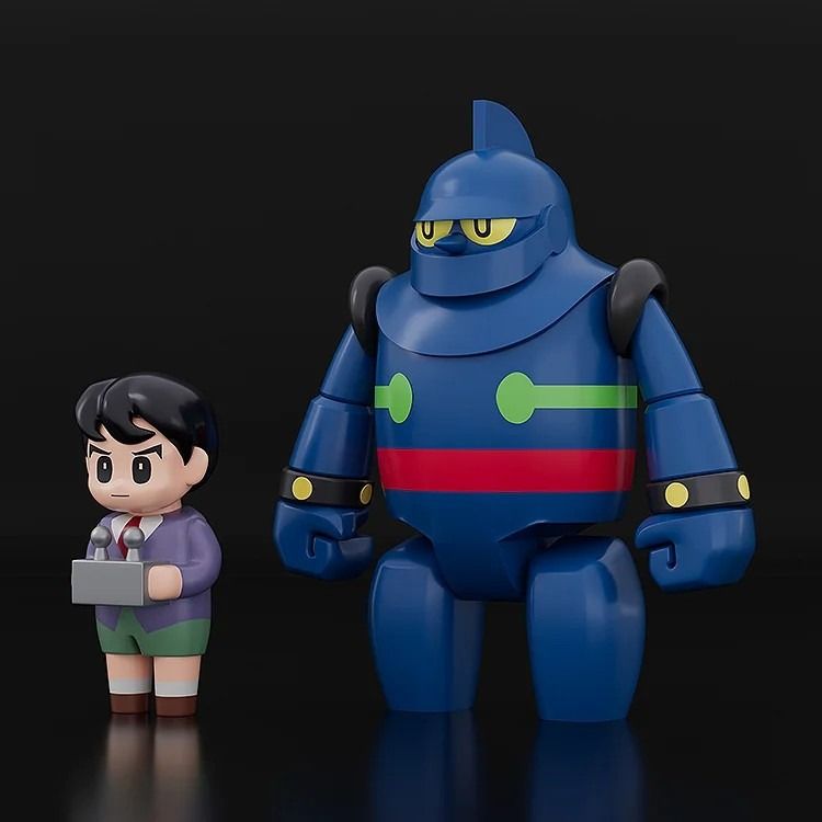 【現貨】Good Smile - BRICKROID《鐵人28號》鐵人28號＆正太郎套組, 玩具收藏品 - Carousell