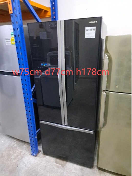 Hitachi glass door Refrigerator Fridge inverter 3ticks 429L net ...