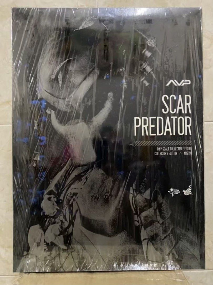 Hot Toys AVP Scar Predator 1/6 Scale Figure, Hobbies & Toys, Toys ...