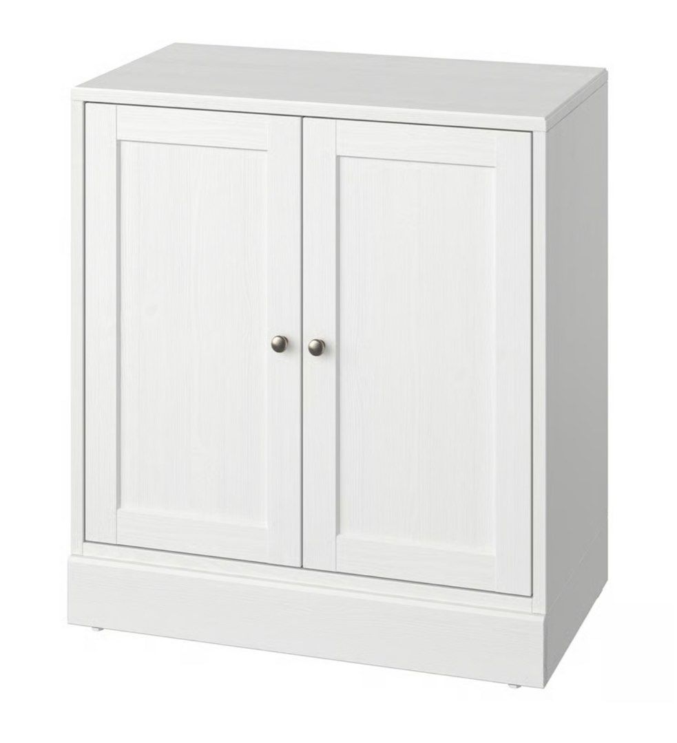 IKEA - Cabinet with plinth, white, 81x47x89 cm, Furniture & Home Living ...