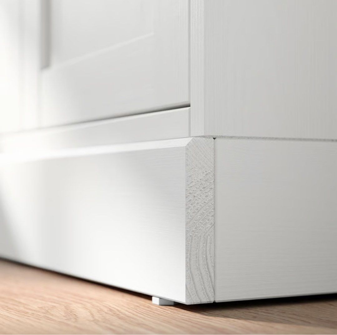 IKEA - Cabinet with plinth, white, 81x47x89 cm, Furniture & Home Living ...