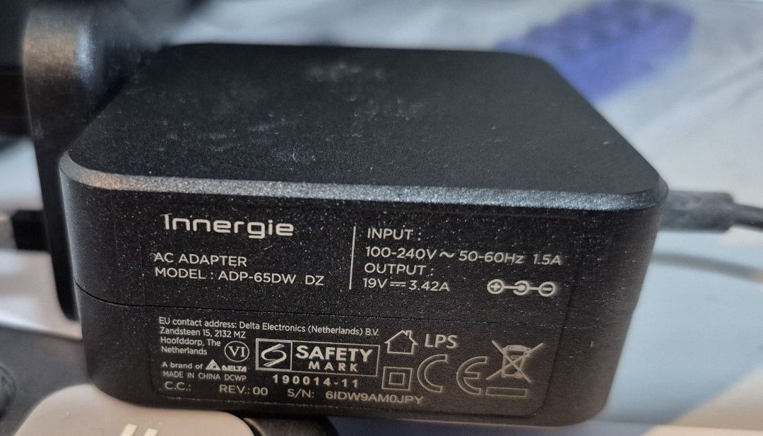 Innergie ADP-65DW Laptop Power Adapter, Computers & Tech, Parts ...