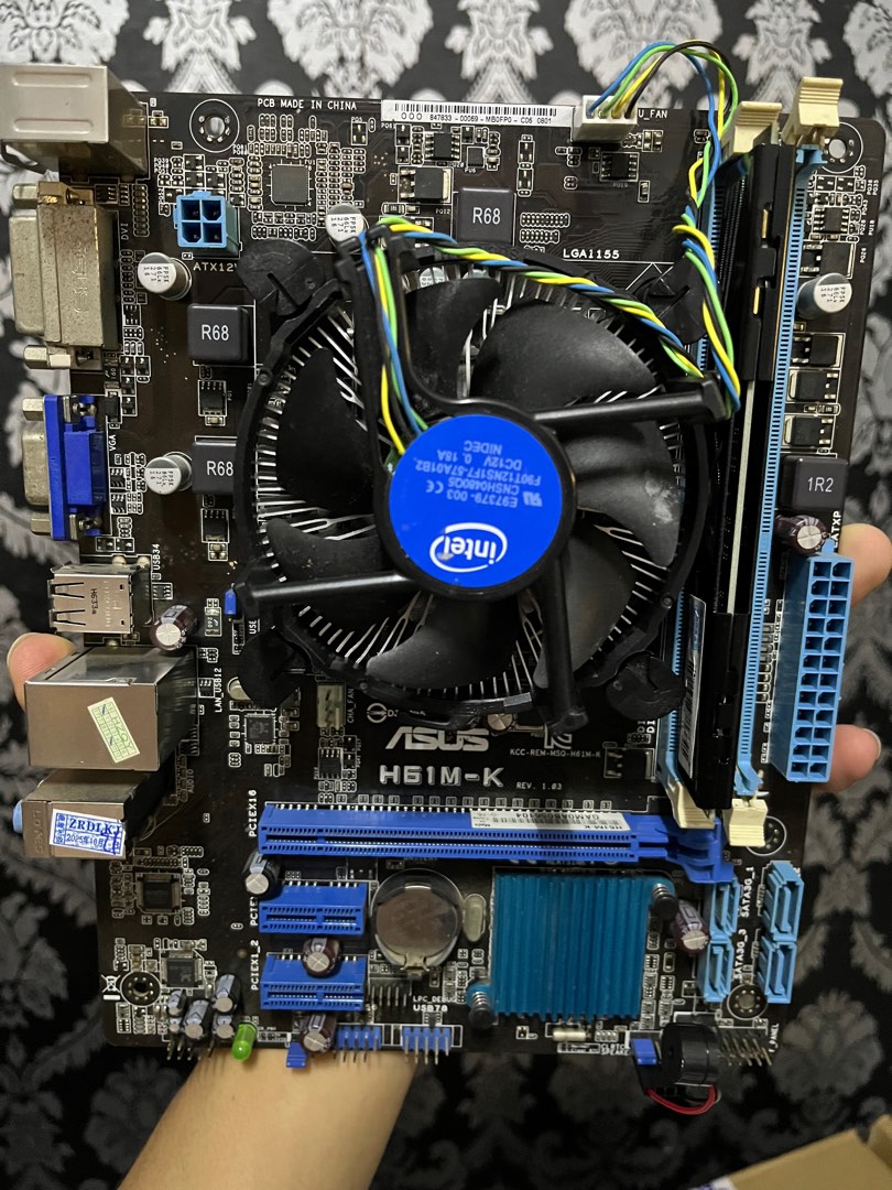 Intel i5 3570 3rd Gen Asus H61M 8Gb RAM combo, Computers & Tech, Parts ...