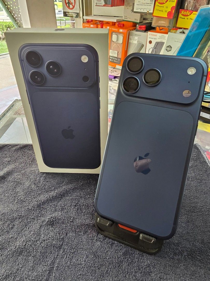 iPhone 17 Pro Max 256GB Deep Blue, Mobile Phones & Gadgets, Mobile ...