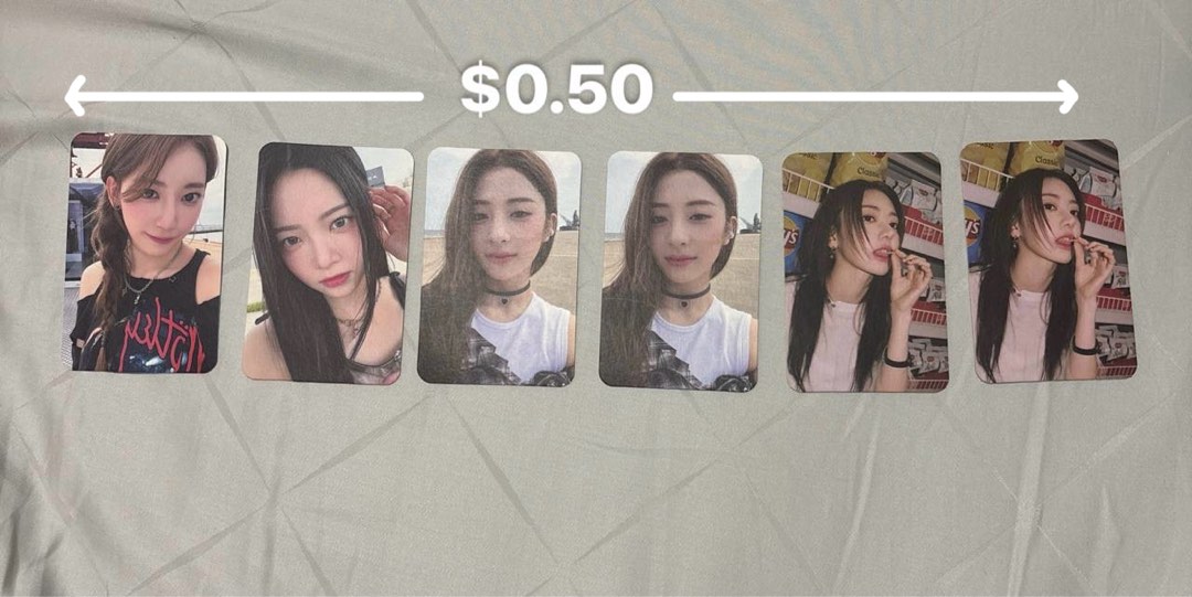 LE SSERAFIM Photocards - Various Members, Hobbies & Toys, Memorabilia ...