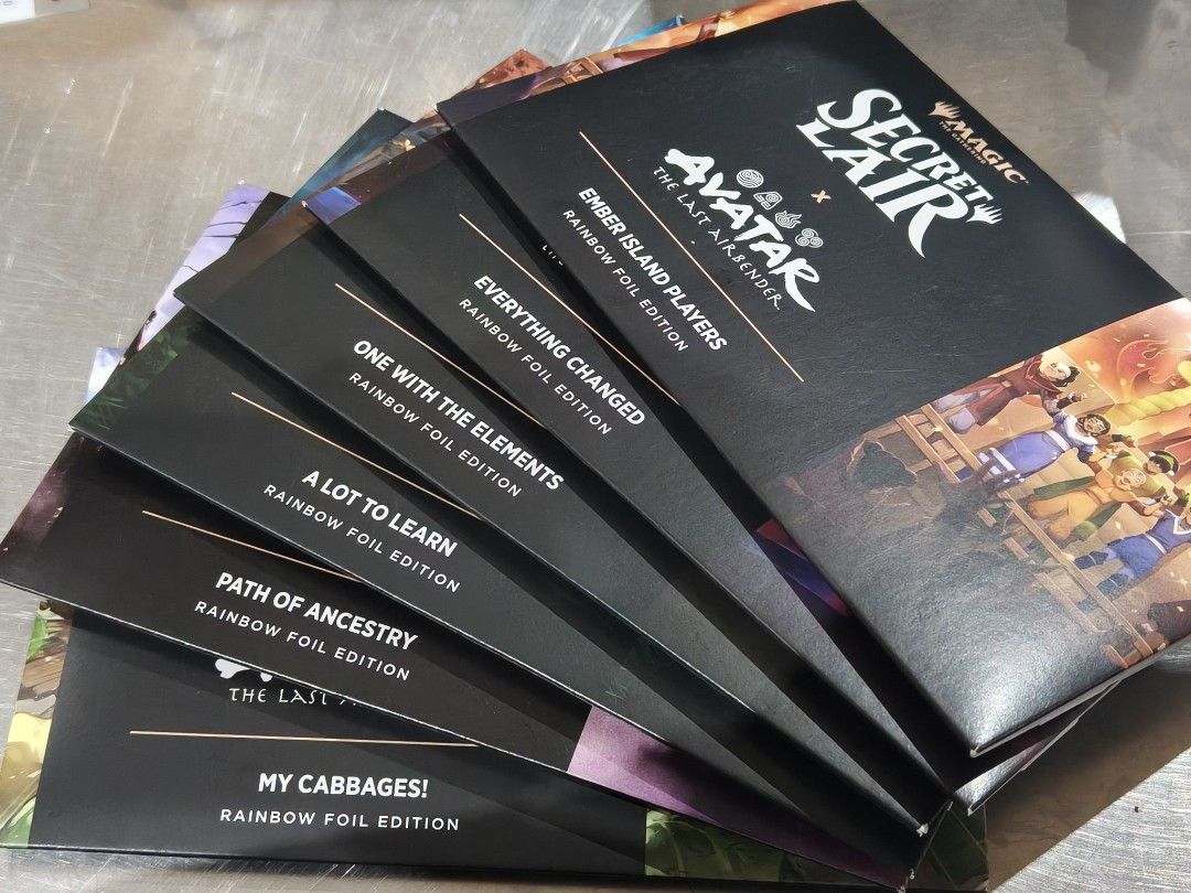 Magic: The Gathering Secret Lair x Avatar: The Last Airbender, Hobbies ...