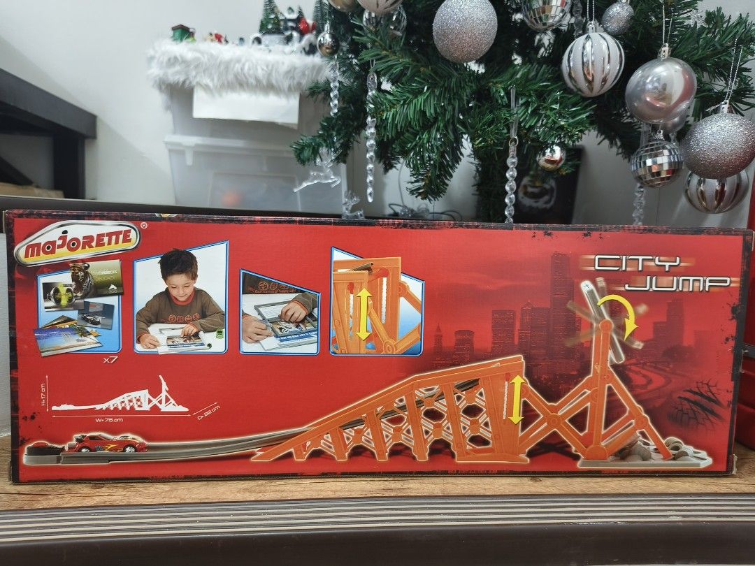 Majorette City Jump track toy with car (Big), Hobbies & Toys, Toys ...