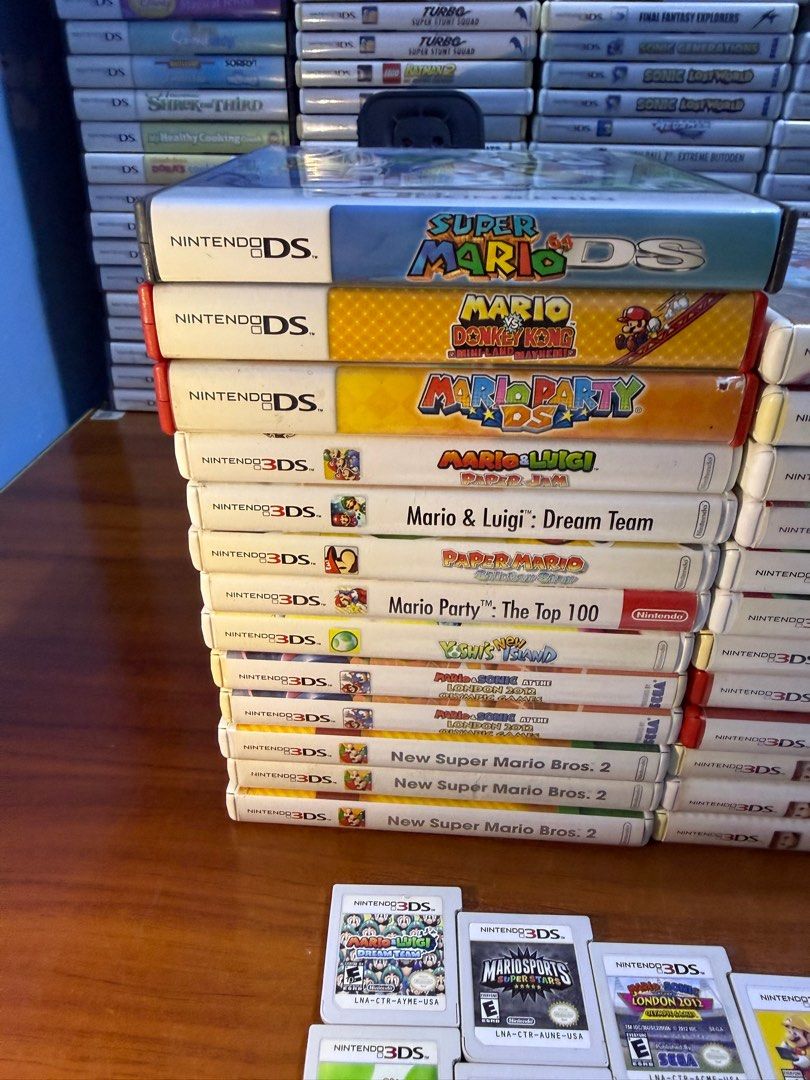 Mario and Luigi Games for nintendo DS/2DS/3DS, Video Gaming, Gaming ...