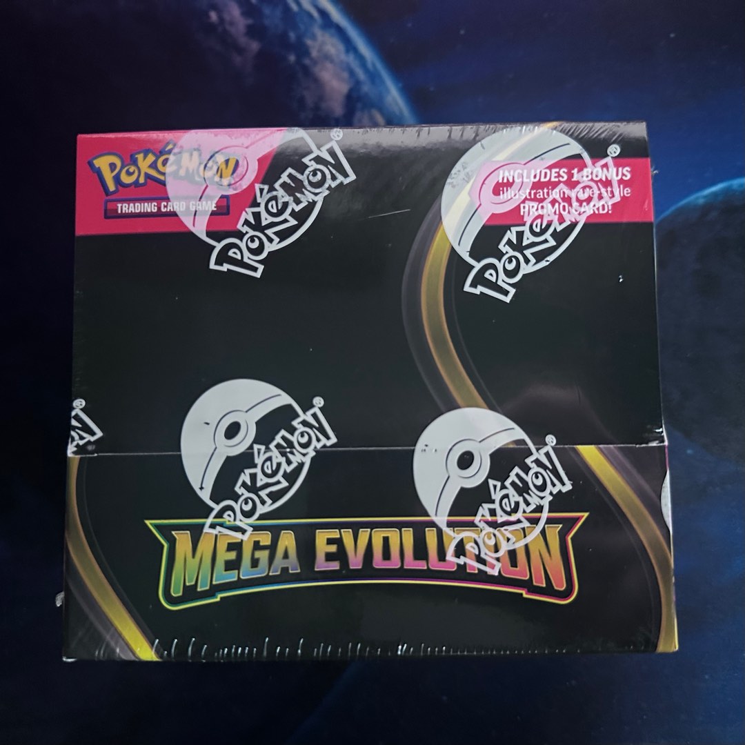 Mega Evolution ME01 Enhanced Sealed Booster Box, Hobbies & Toys, Toys ...
