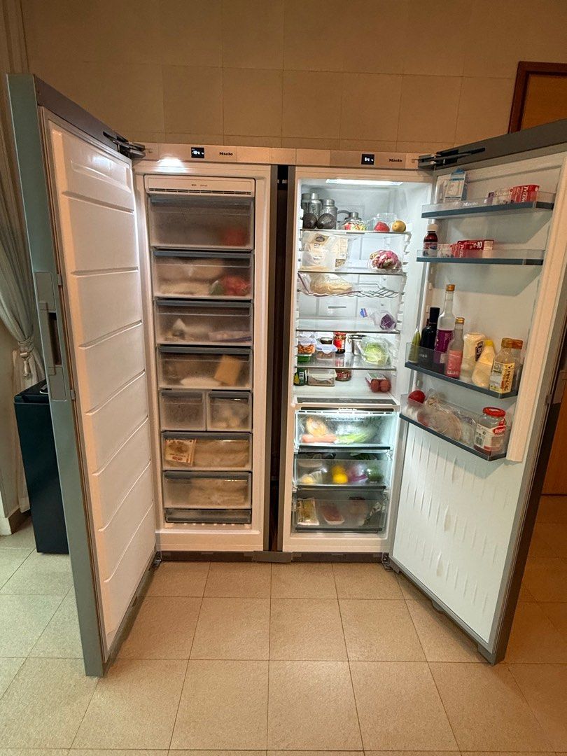 Miele Side-by-Side Refrigerator, TV & Home Appliances, Kitchen ...