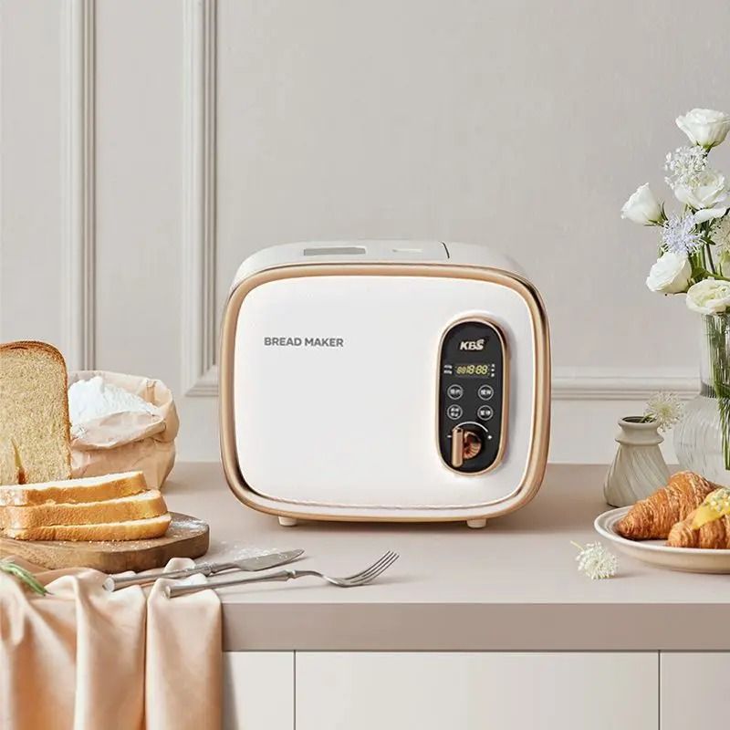Mini Bread Machine Household Automatic Intelligent Sprinkling Fruit and ...
