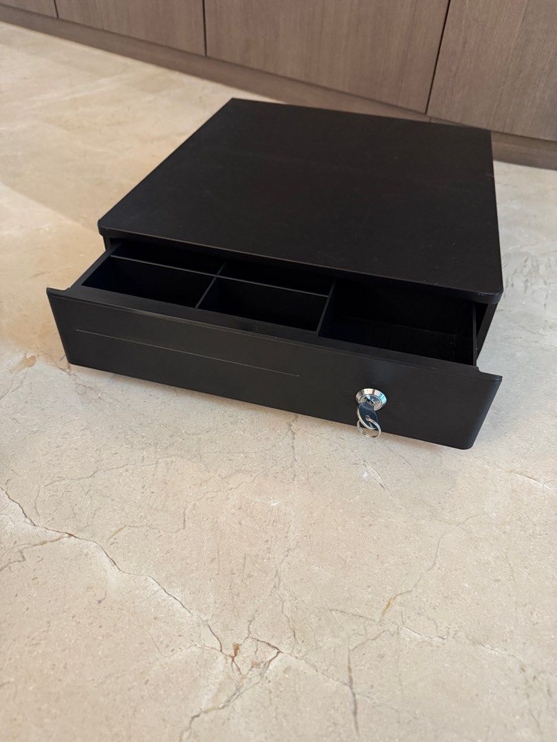 💵 Money Box Cash Drawer with Lock & Key, Furniture & Home Living ...
