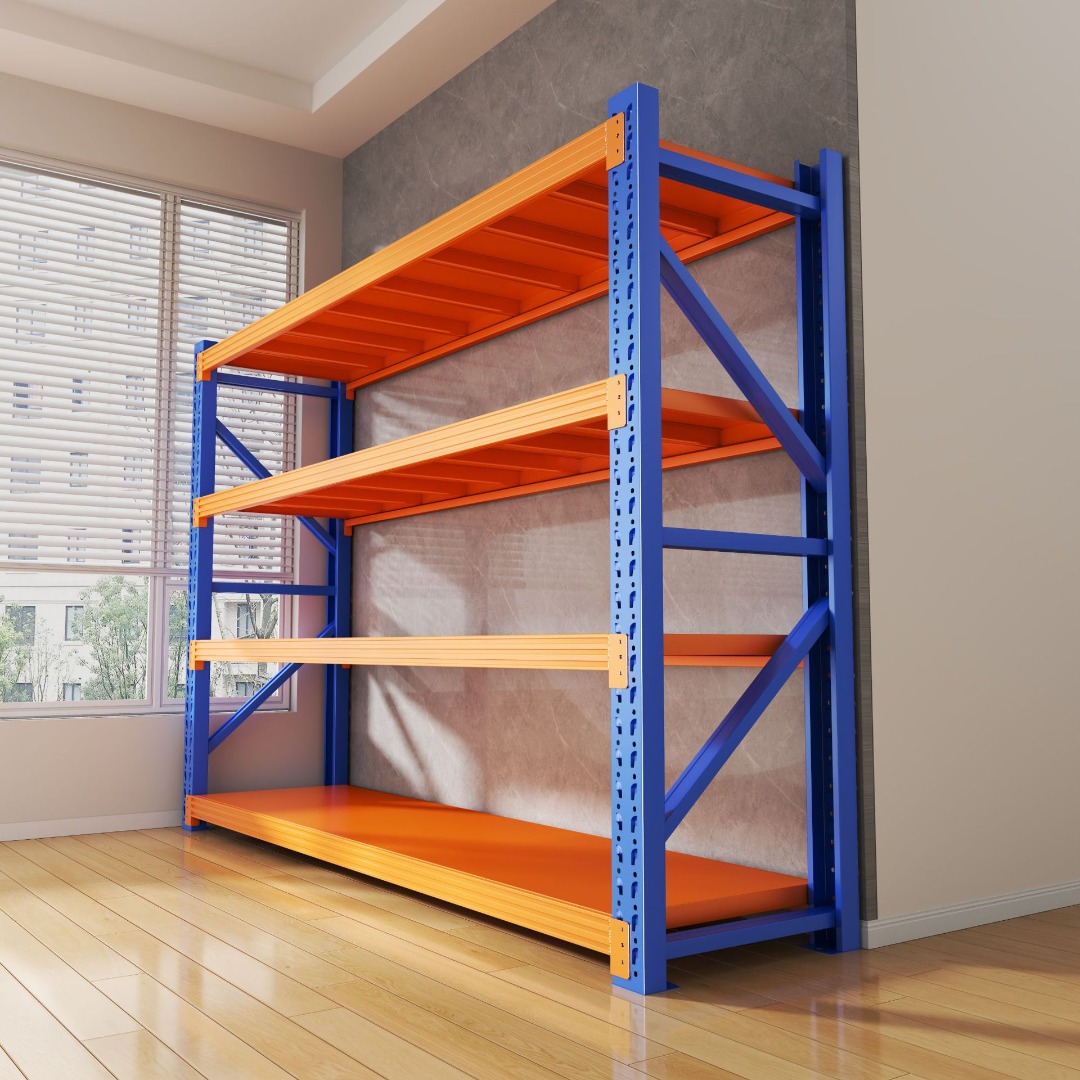 Multi layer shelving, heavy-duty load-bearing storage, logistics ...