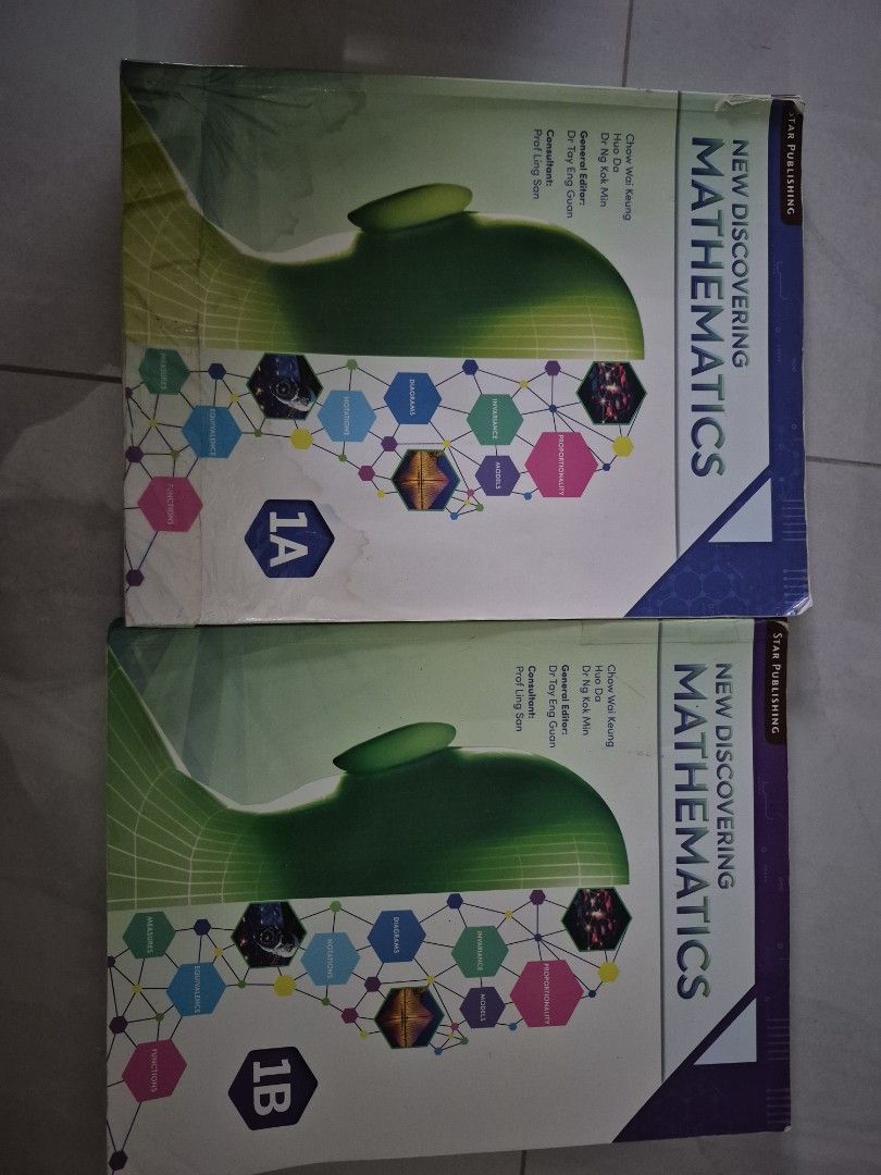 New Discovering Mathematics 1A & 1B, Hobbies & Toys, Books & Magazines ...