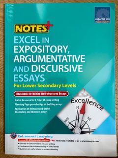 Excel in Expository, Argumentative and Discursive Essays, Hobbies ...