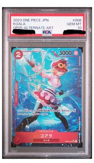 [PSA 10] One Piece Rebecca OP04 OP-04 Alternate Art AA Leader Ldr ...