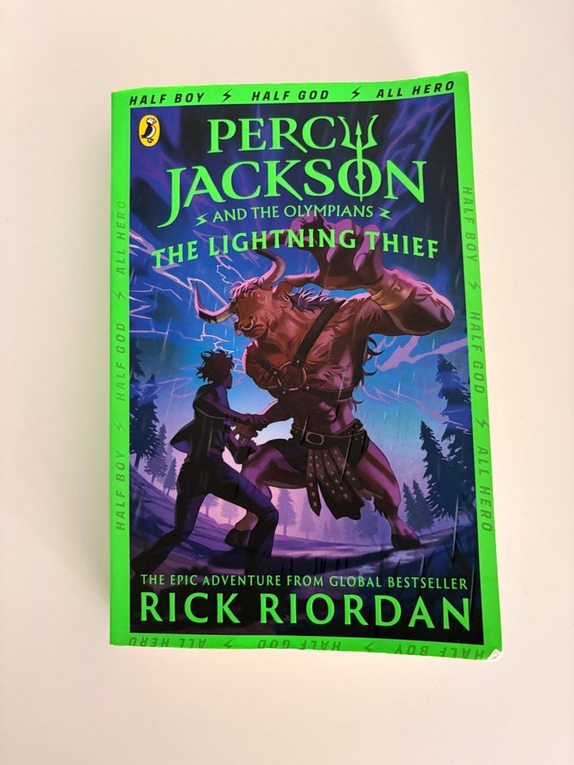 Percy Jackson and the Olympians: The Lightning Thief, Hobbies & Toys ...