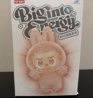 BNIB Labubu V3 - POPNOW Big into Energy Plush Blind Box, Hobbies & Toys ...